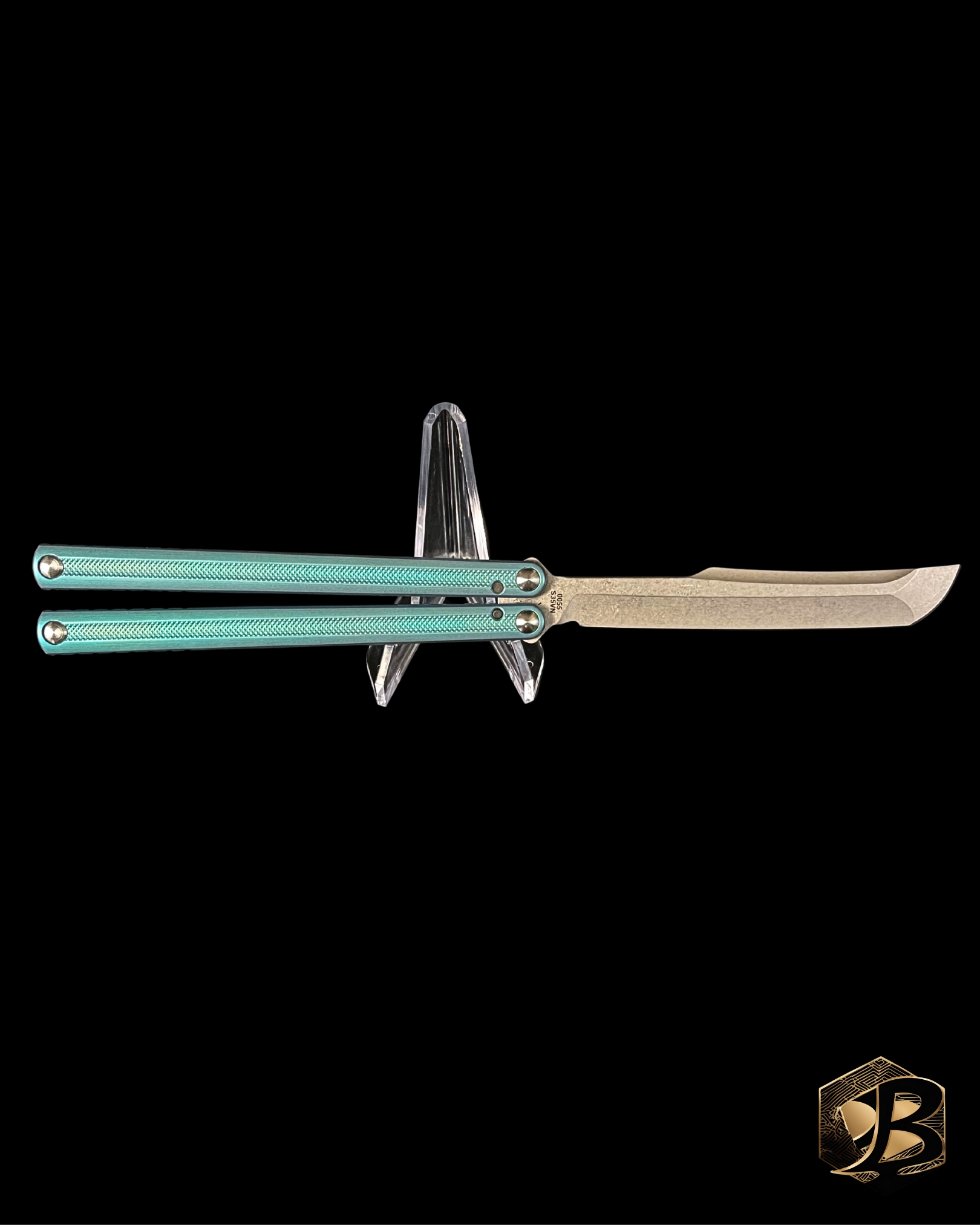 MachineWise Sasori Ti #55 – Titanium Balisong (Near Mint)
